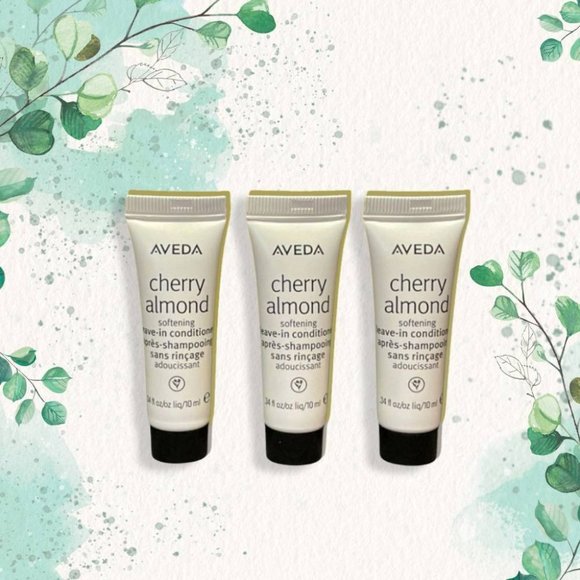 AVEDA | Makeup | Aveda Cherry Almond Softening Leavein Conditioner 3pcs Mini Size 34oz Each ...